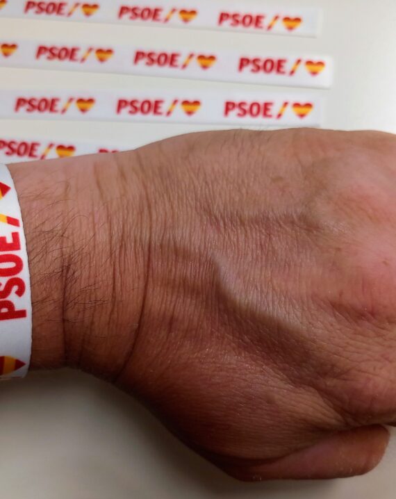 Pulsera PSOE / Corazón España - La tienda PSOE
